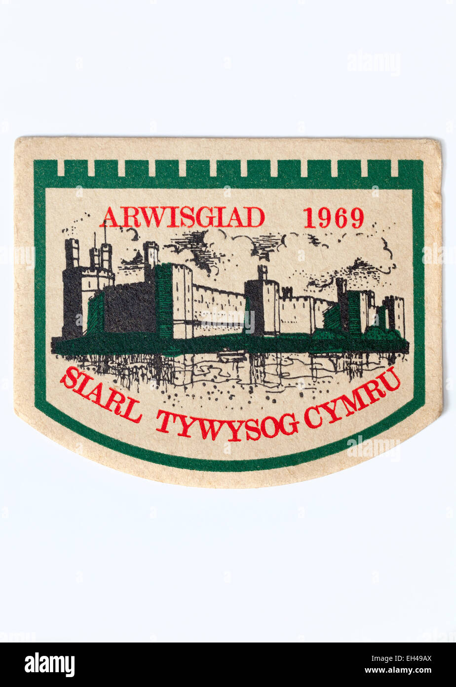 Vintage Beermat Advertising Ansells Ind Coope Beer and Welsh ...