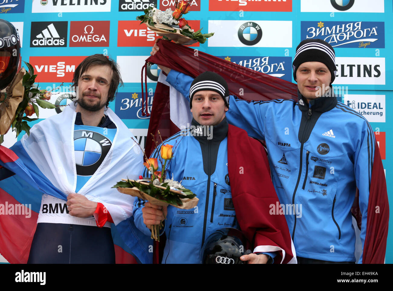 Winterberg, Germany. 06th Mar, 2015. Russian skeleton pilot Alexander ...