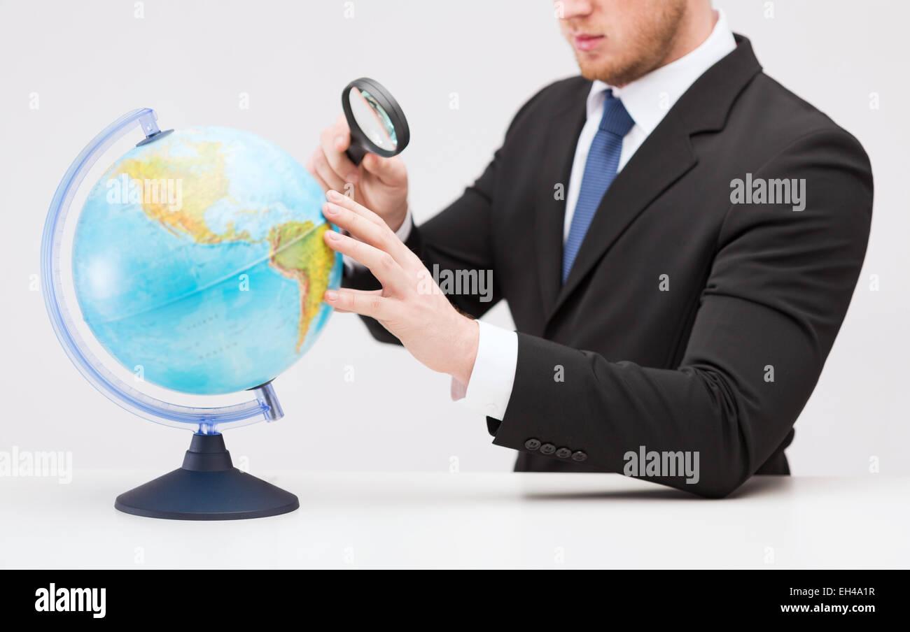 Hand lens geology hi-res stock photography and images - Alamy