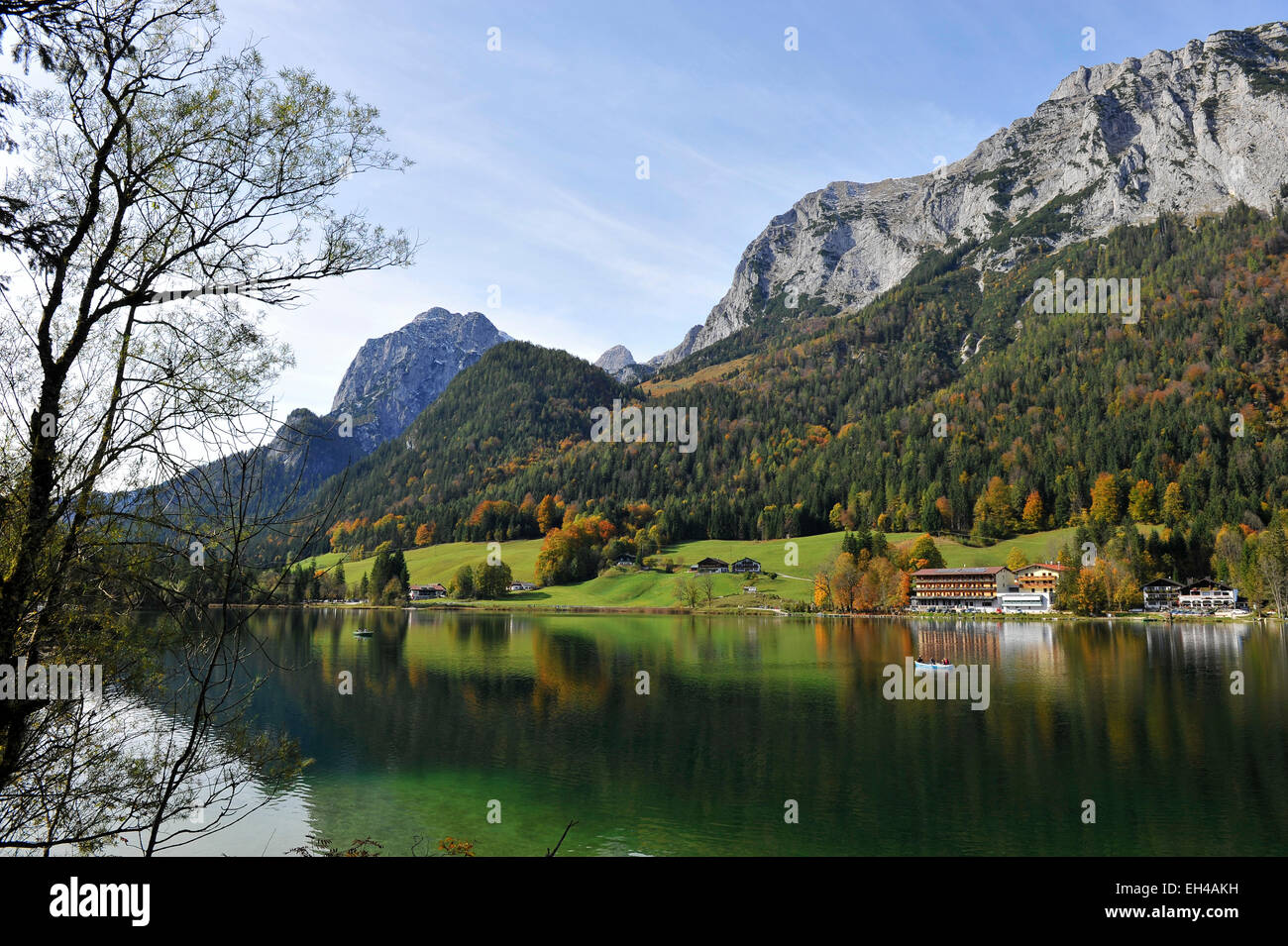 Hintersee Ramsau Berchtesgadener Land Upper Bavaria Germany Europe ...