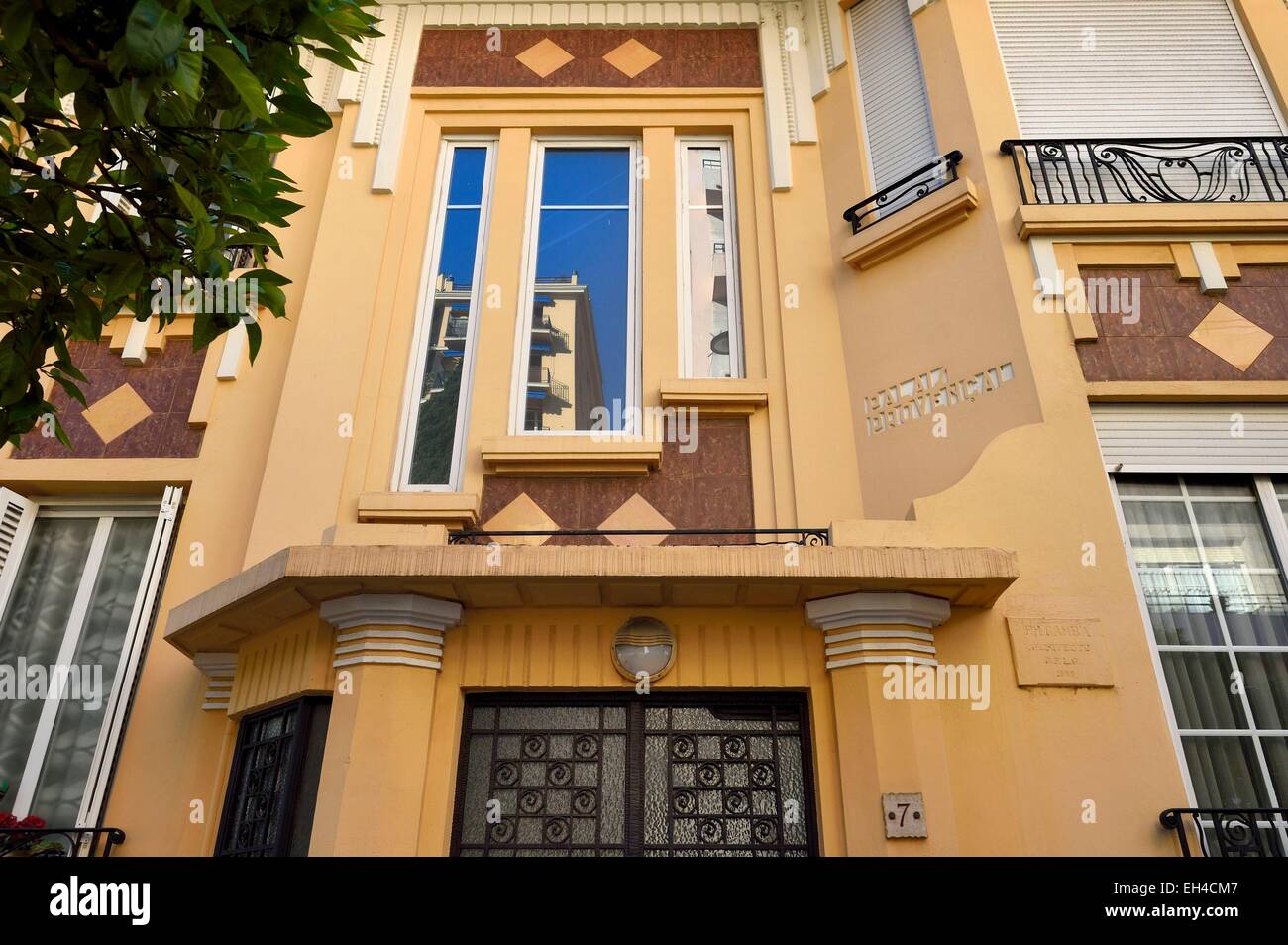 Principality of Monaco, Monaco, Moneghetti district, Palais Provenτal ...