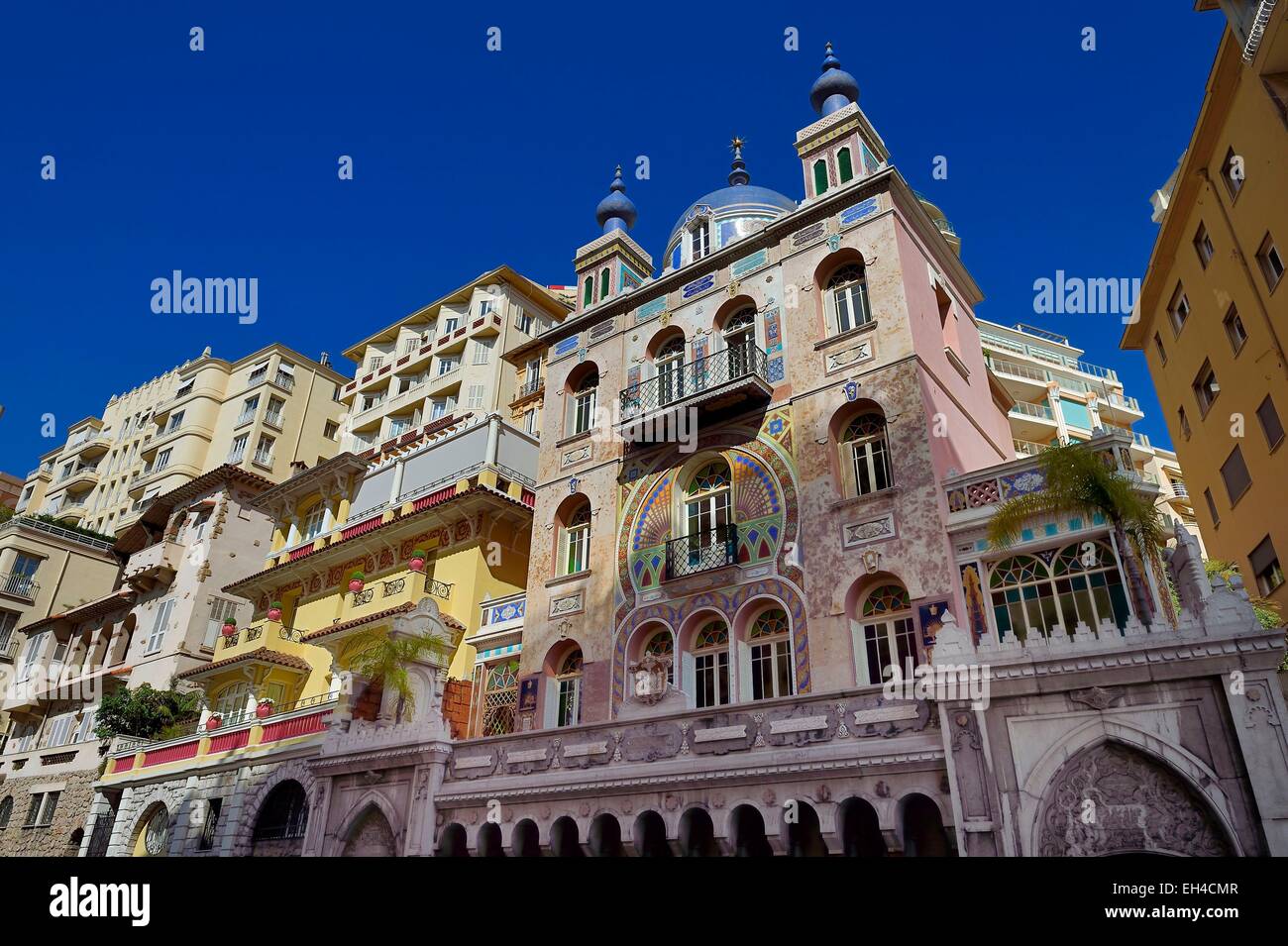 Principality of Monaco, Monaco, Moneghetti district, Villa Danichgah ...