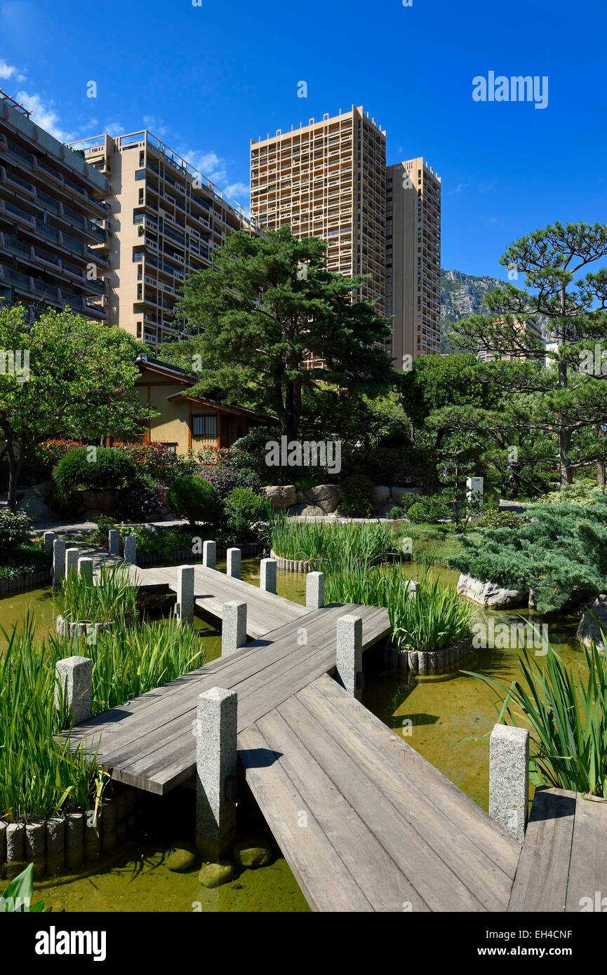 Principality of Monaco, Monaco, Monte-Carlo, the Japanese garden by ...