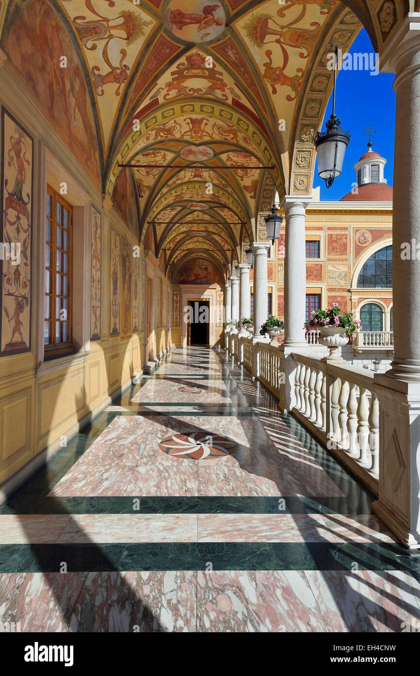 Principality of Monaco, Monaco, the Rock, the royal palace, Hercules ...