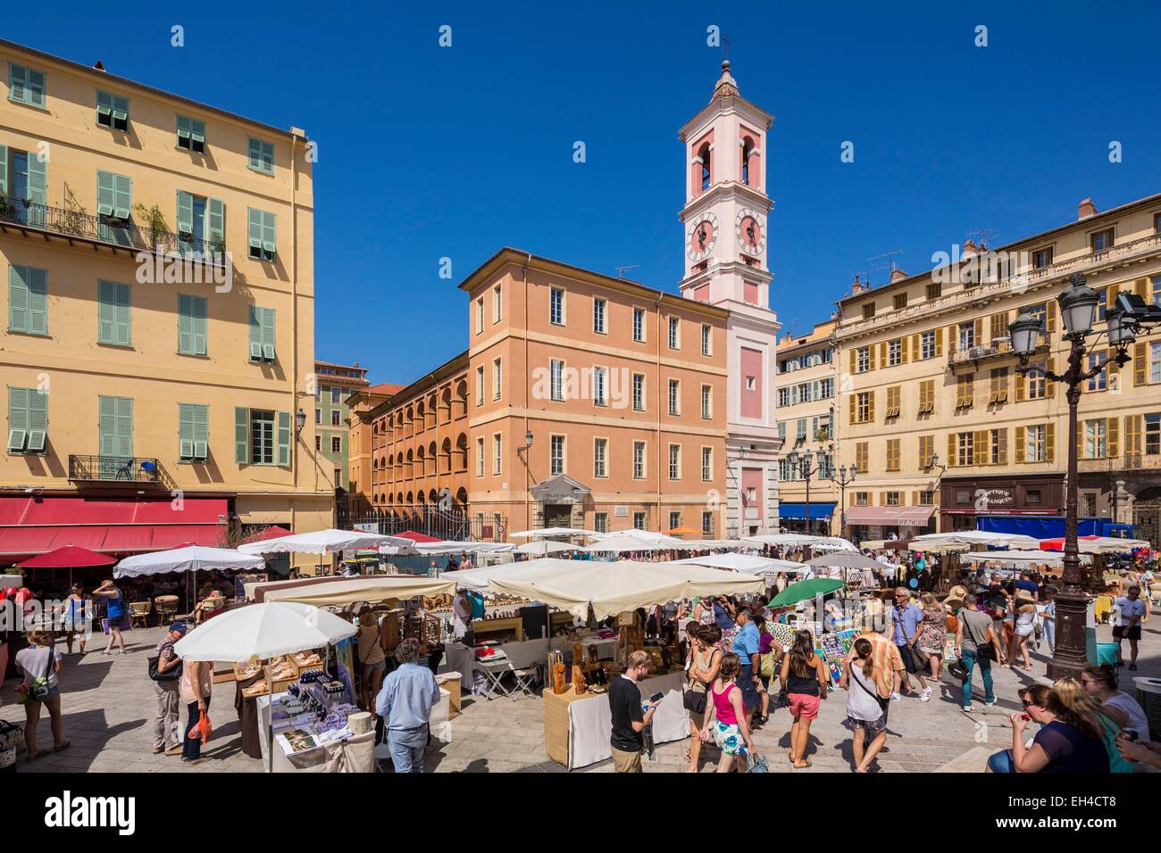 France, Alpes Maritimes, Nice, the barracks Rusca, the Rusca palace and ...