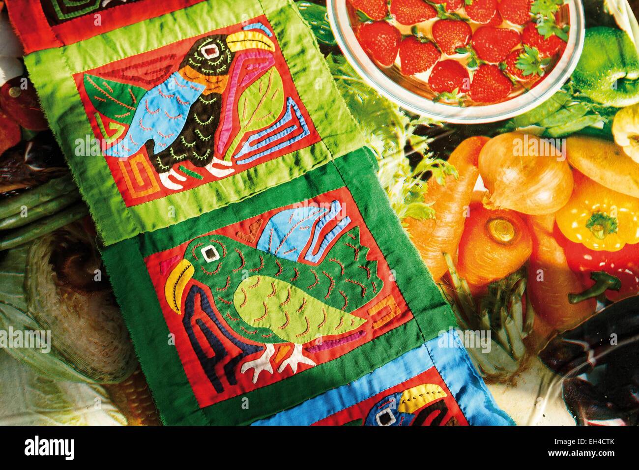 Panama, San Blas archipelago, Kuna Yala, Kunas indigenous community ...