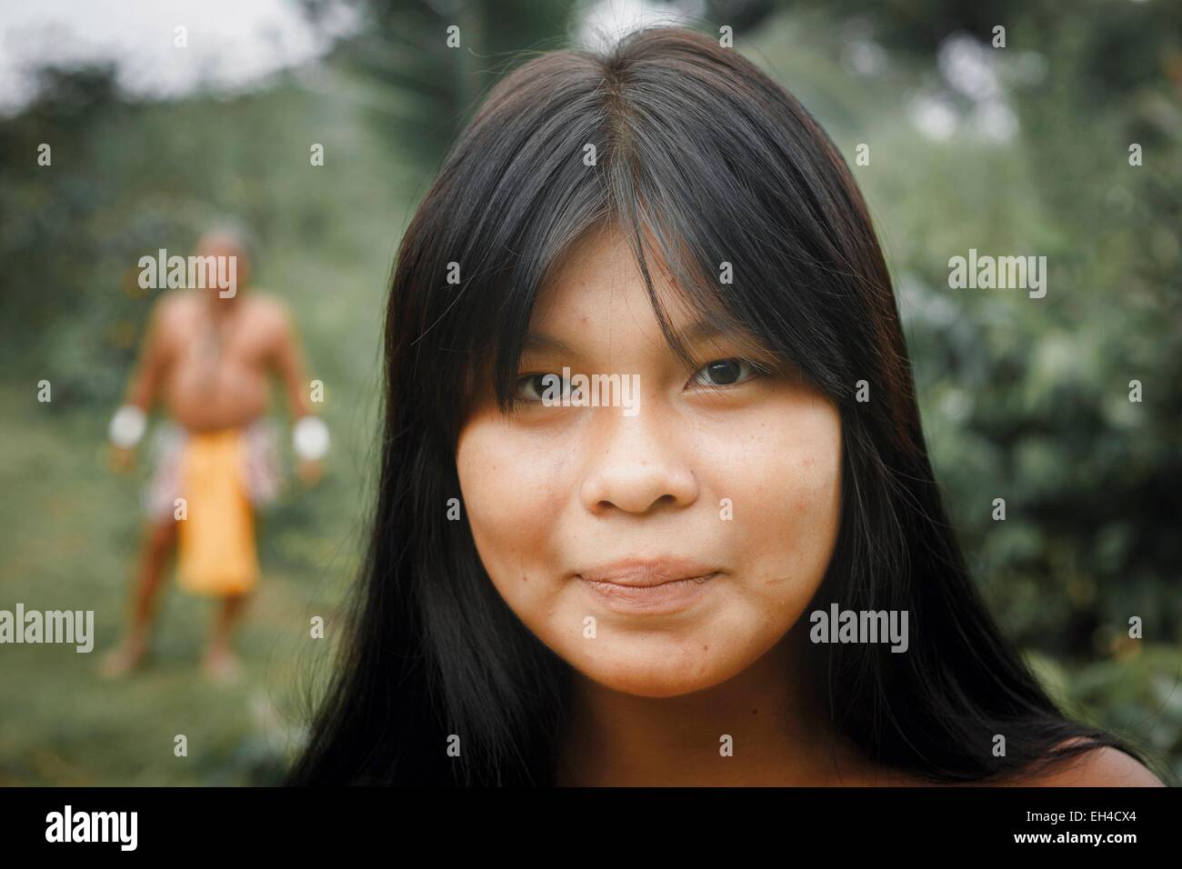 Indigenous embera girl hi-res stock photography and images - Alamy