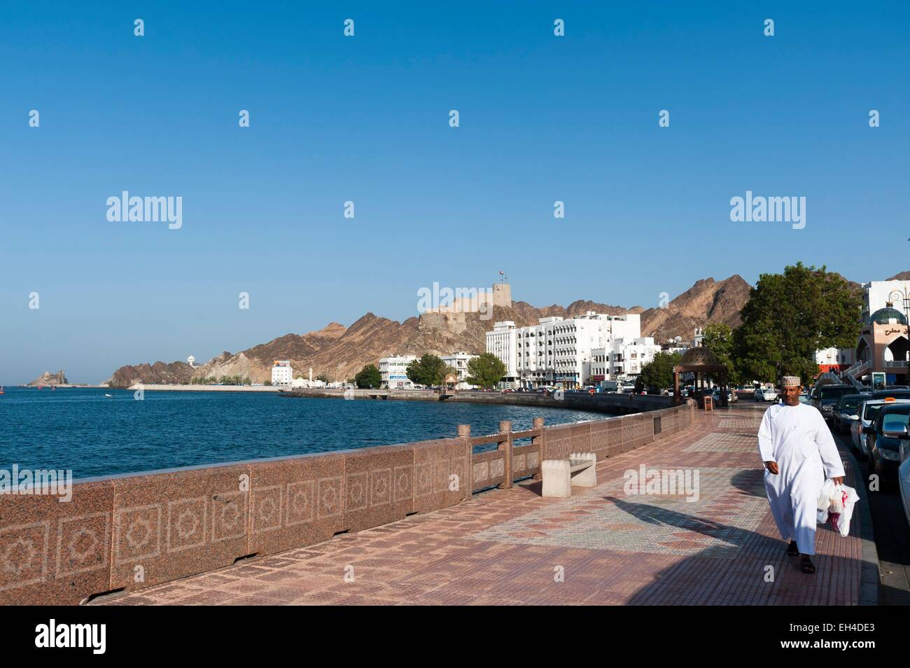 Oman, Muscat, Mutrah corniche Stock Photo - Alamy