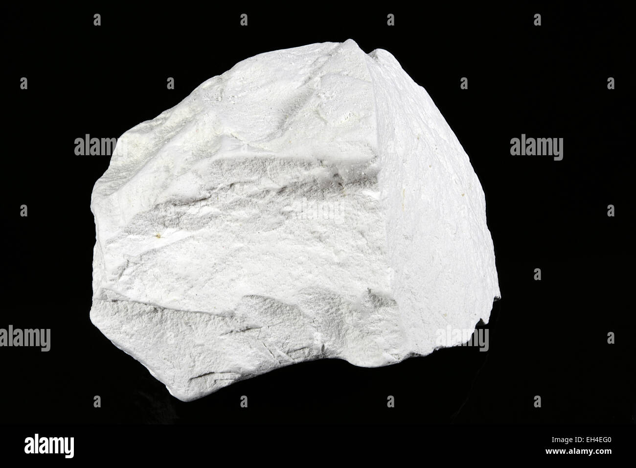Diatomite (Diatomaceous earth), sedimentary rock specimen Stock Photo ...