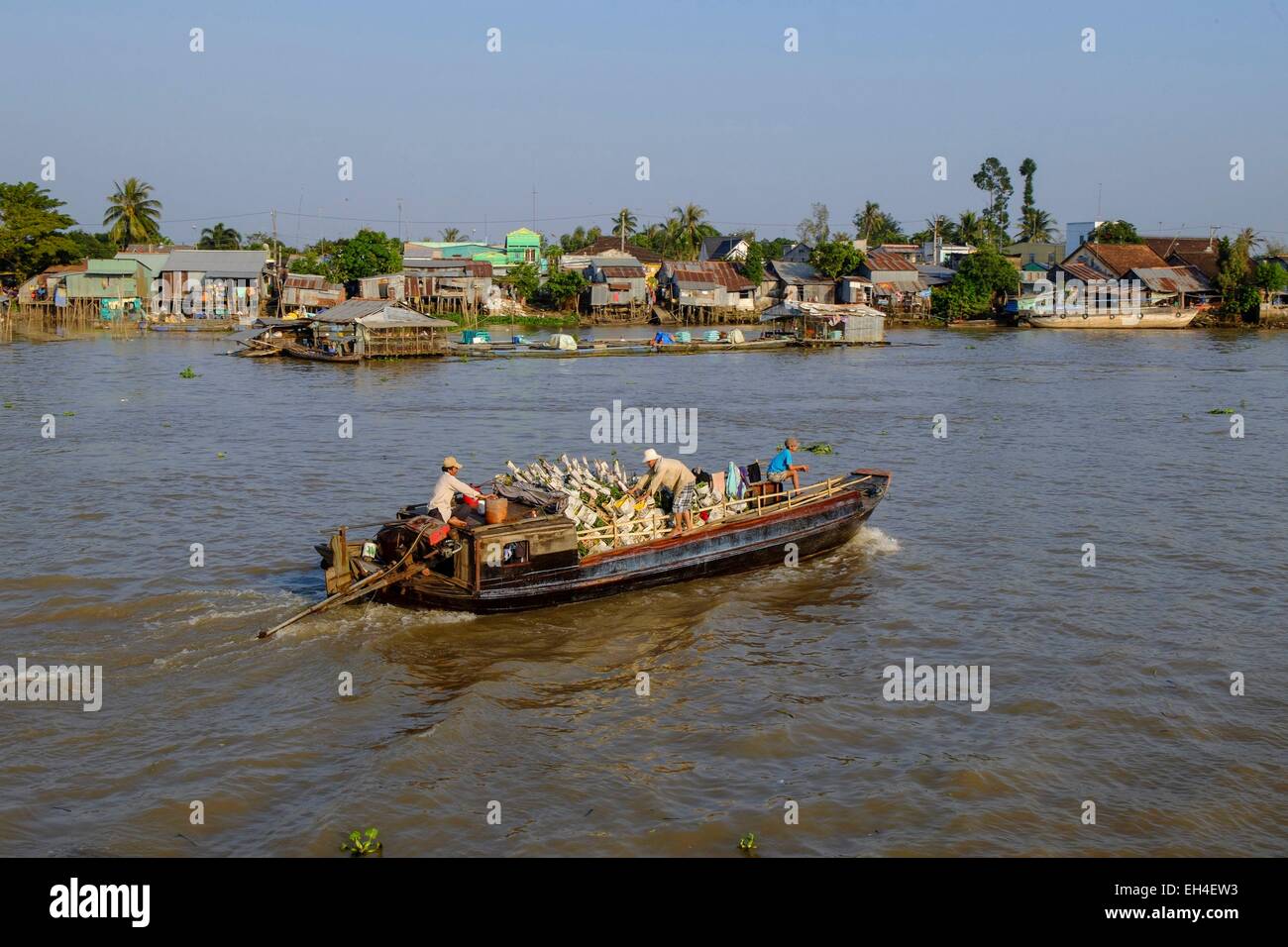 Vietnam, Dong Thap province, Mekong delta, Sadec Stock Photo - Alamy