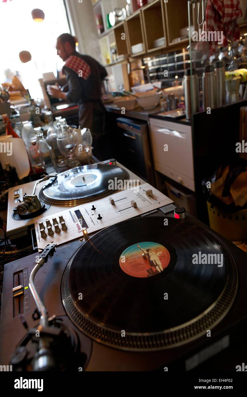 France, Paris, the Epicerie Musicale, Italian restaurant and catering ...