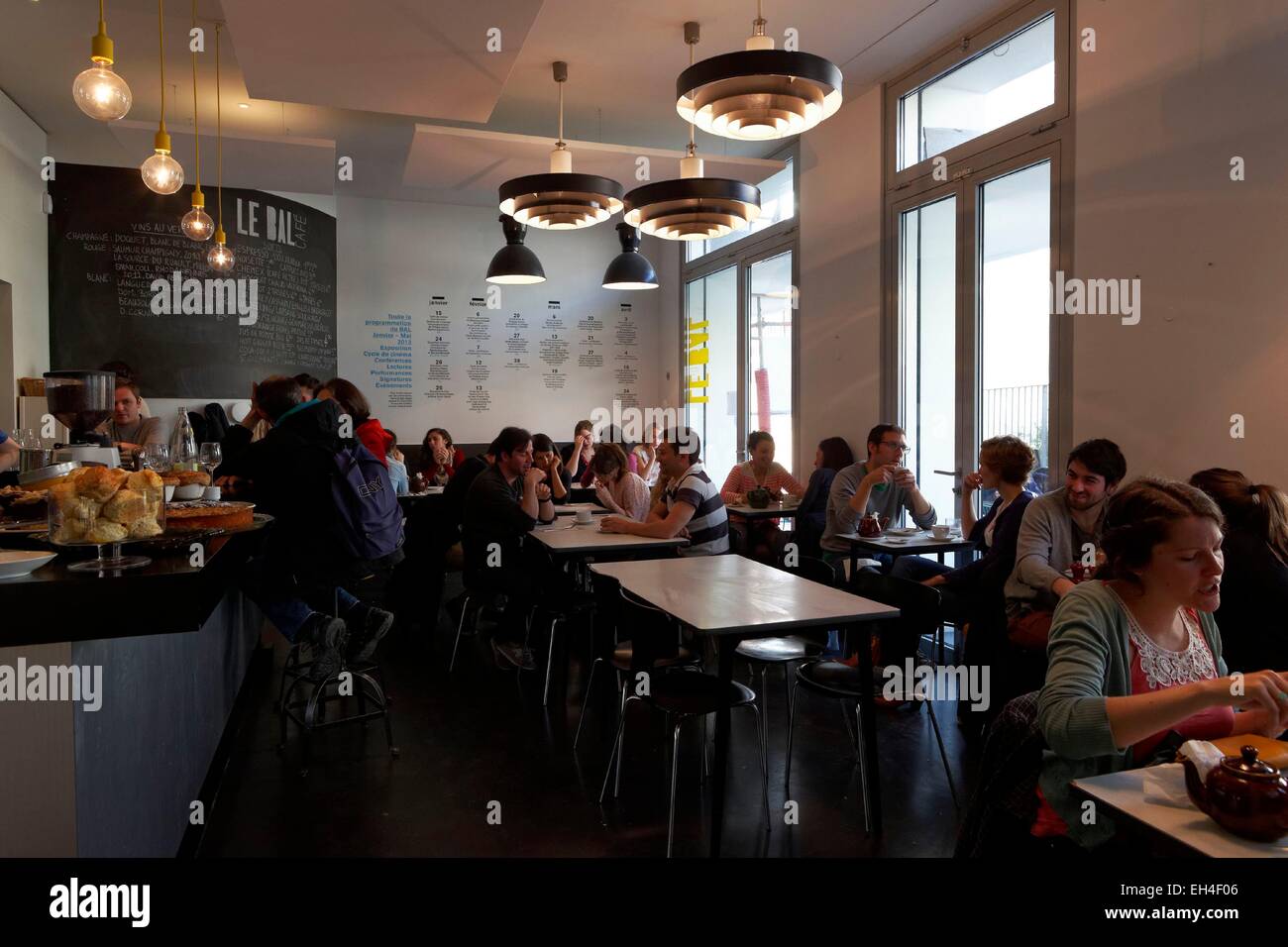 France, Paris, the Bal Cafe Stock Photo - Alamy