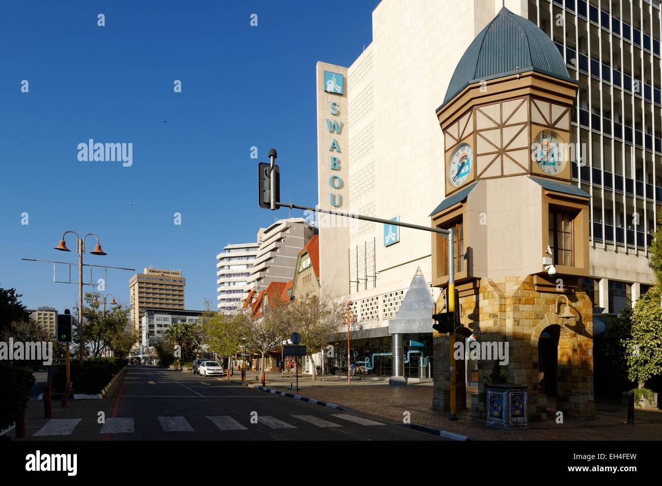 Downtown windhoek windhoek namibia hi-res stock photography and images ...
