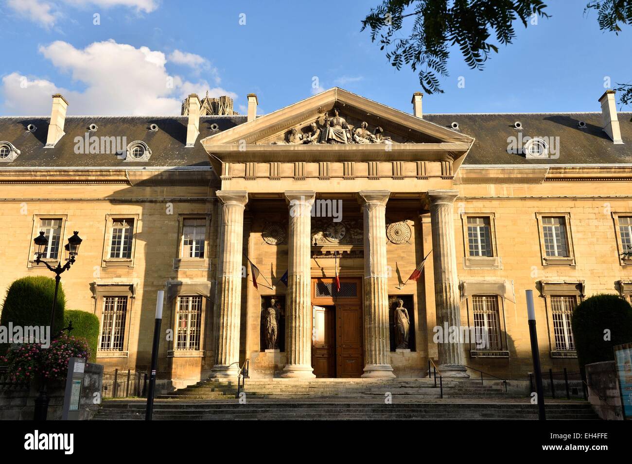 France, Marne, Reims, Rue Chanzy, the opera Stock Photo - Alamy