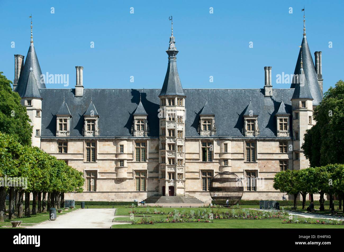 France, Nievre, Nevers, the Ducal Palace, former residence of the Dukes ...