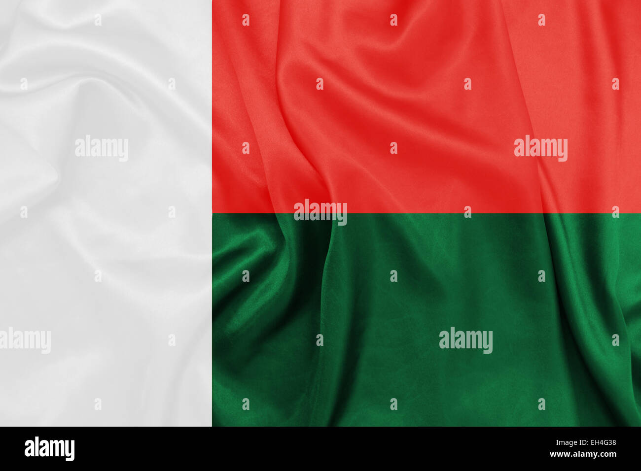 Madagascar flag hi-res stock photography and images - Alamy
