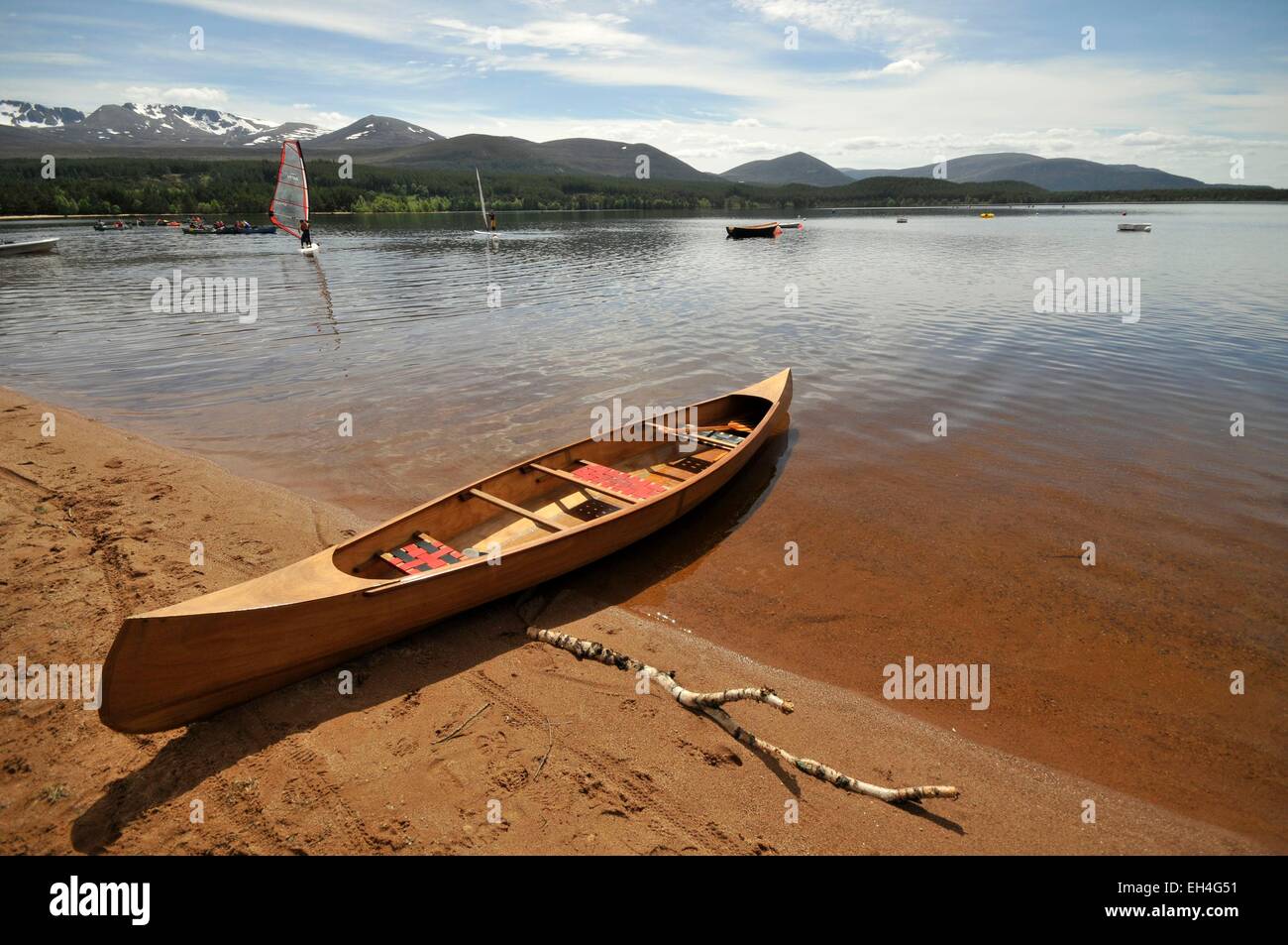 Loch morlich scotland beach hi-res stock photography and images - Alamy