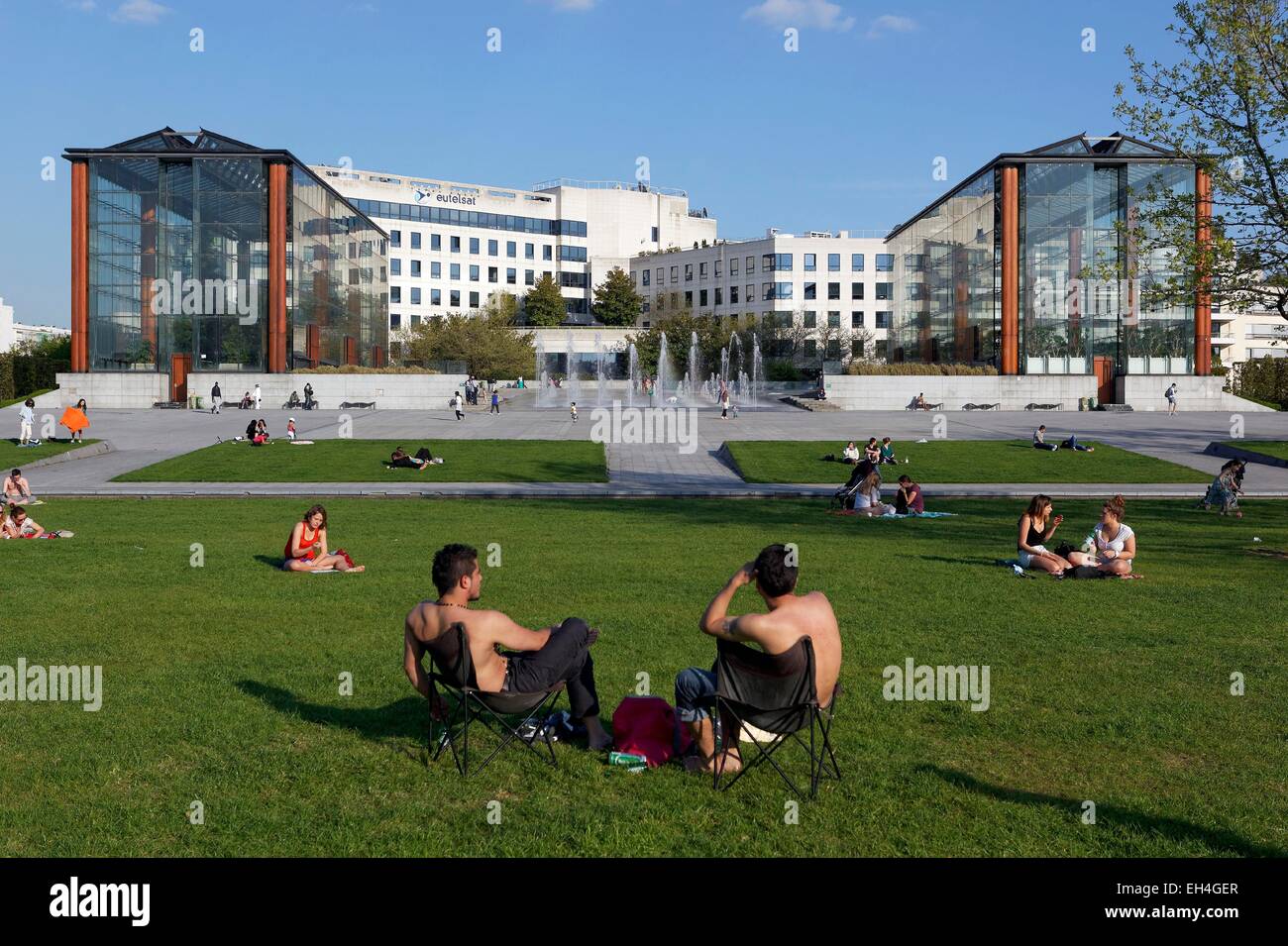 France, Paris, Andre Citroen park Stock Photo - Alamy