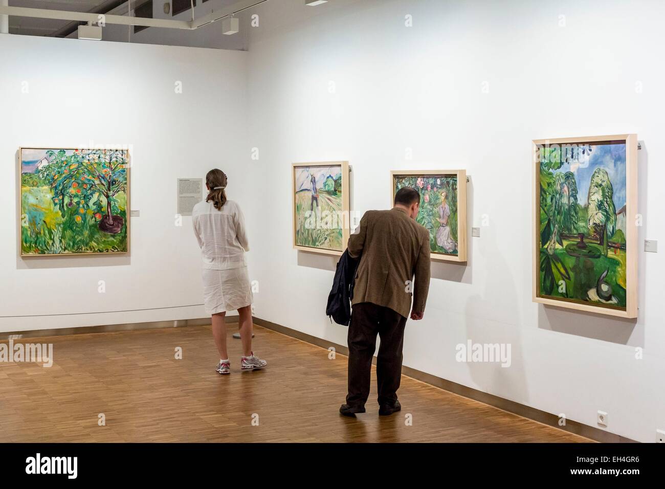 Norway, Oslo, Munch museum, a place opened in 1963 and has 1,100 ...