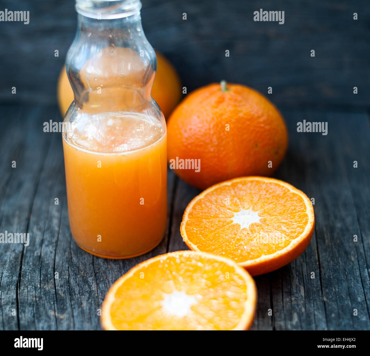 Fresh orange juice Stock Photo - Alamy