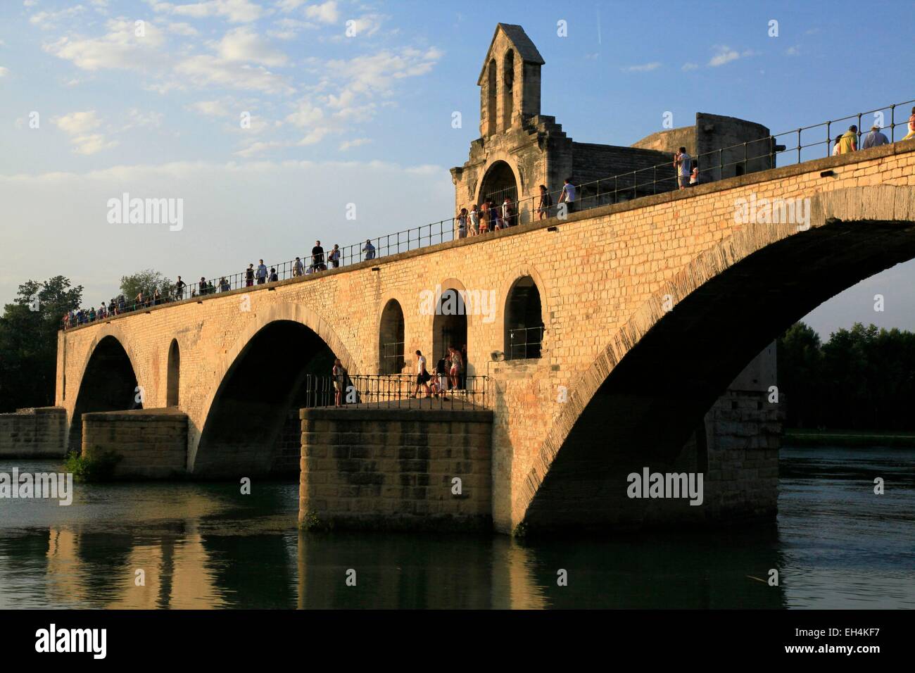 France, Vaucluse, Avignon, historical centre listed as World Heritage ...
