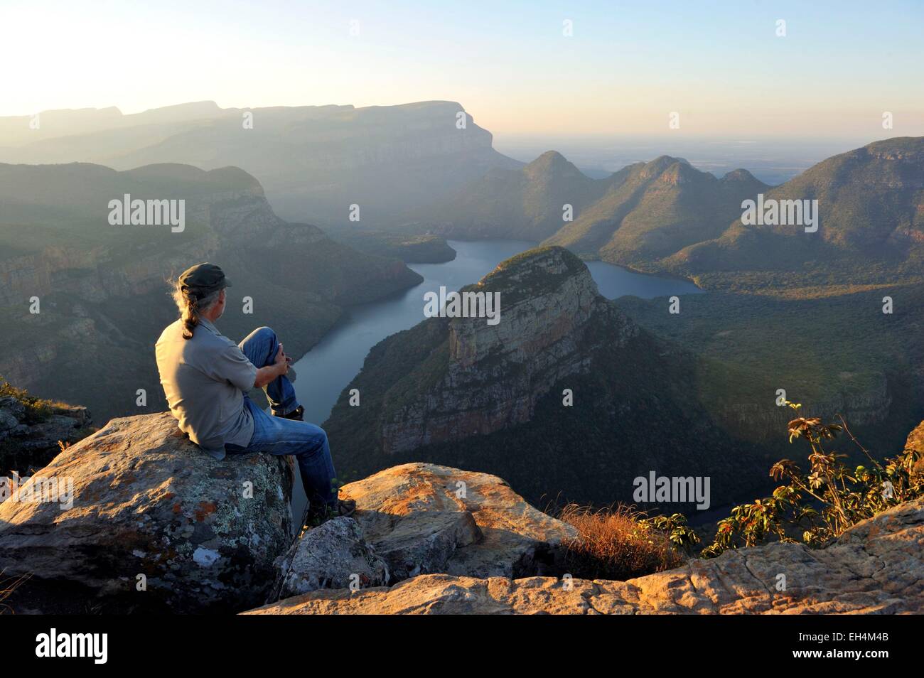 South Africa, Mpumalanga, Drakensberg Escarpment, Blyde River Canyon ...