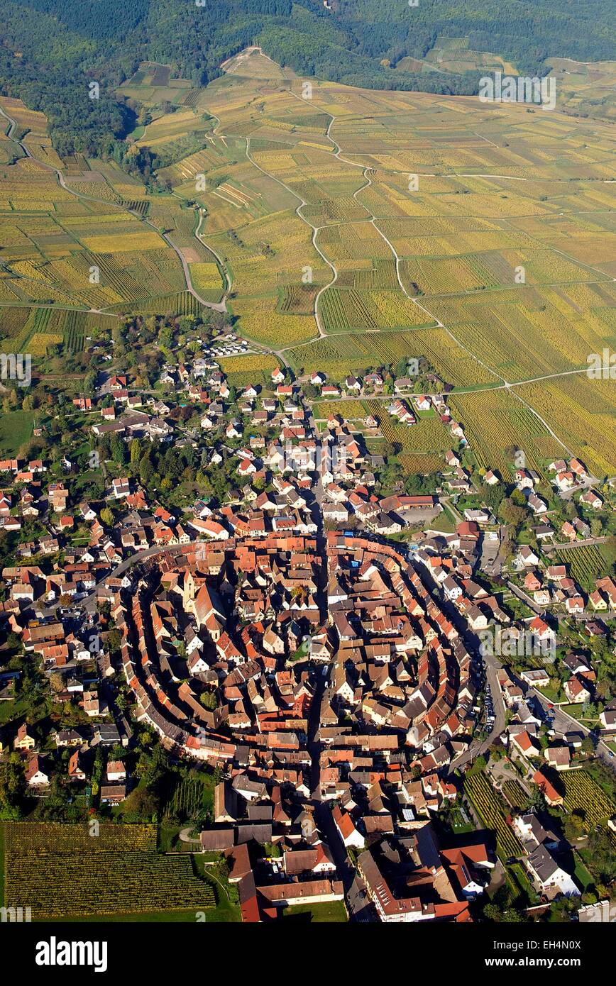 Eguisheim village aerial hi-res stock photography and images - Alamy