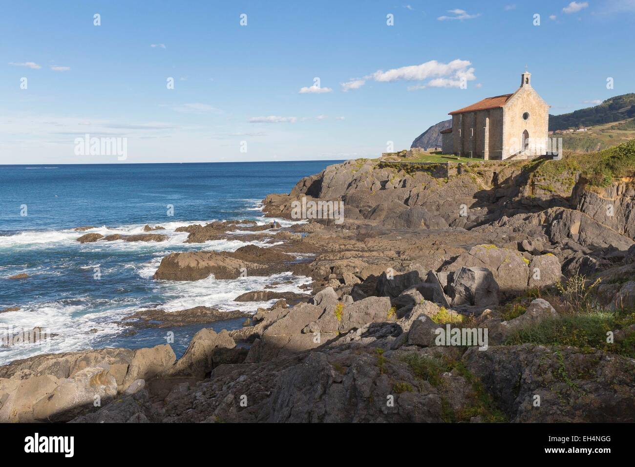 Spain, Vizcaya Province, Basque Country, Mundaka Stock Photo - Alamy