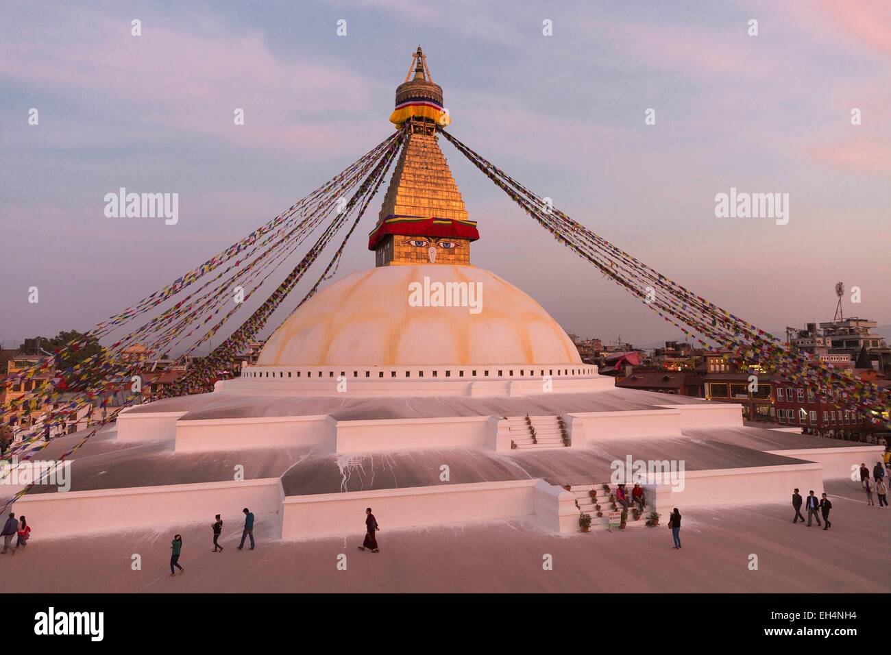 Largest stupa in the world hi-res stock photography and images - Alamy