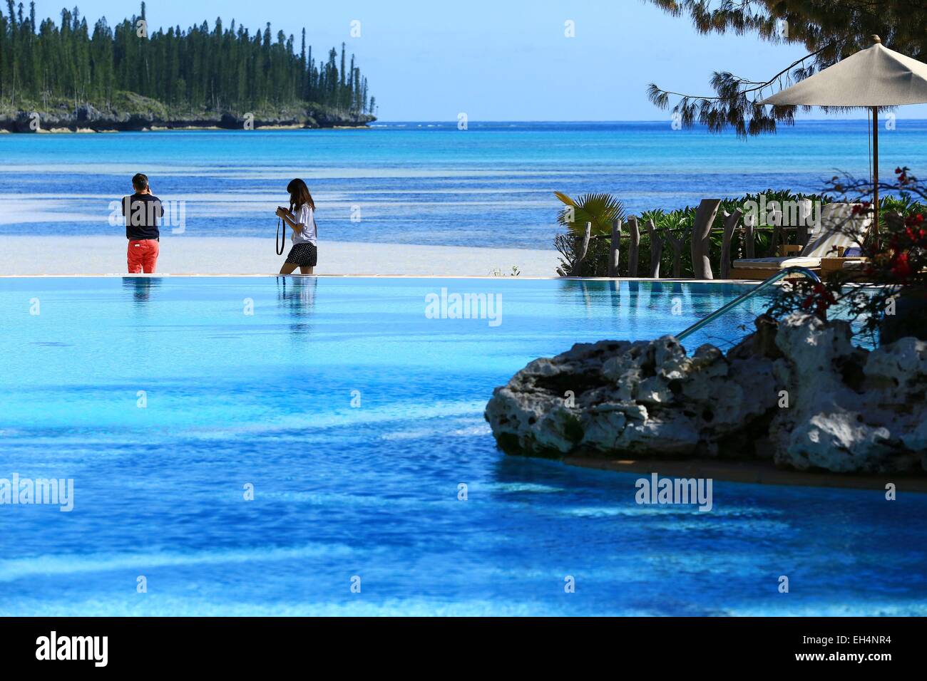 France, New Caledonia, Isle of Pines, Oro Bay Lagoon listed as World ...