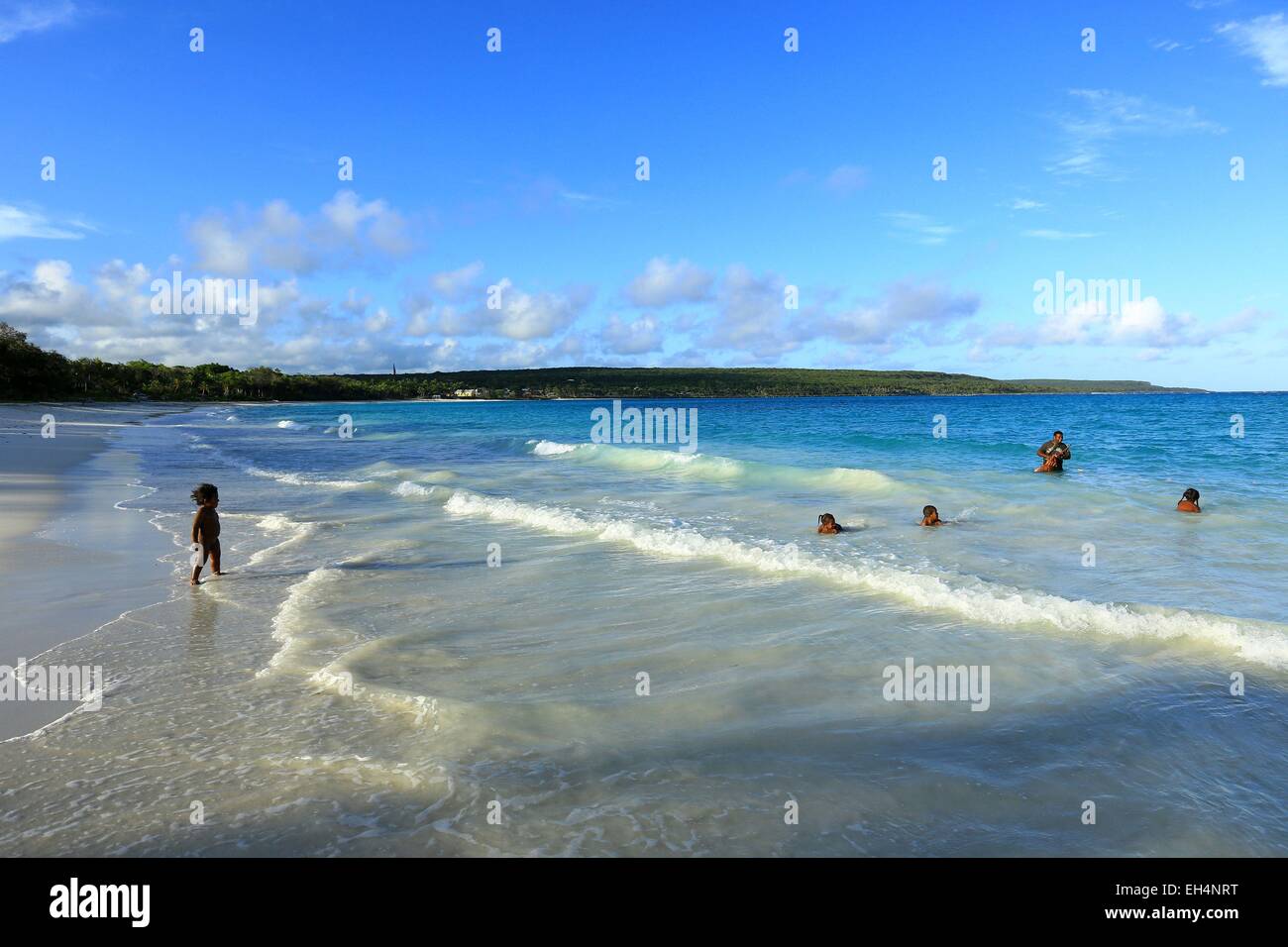France, New Caledonia, the Loyalty Islands, Lifou, Lossi district We ...