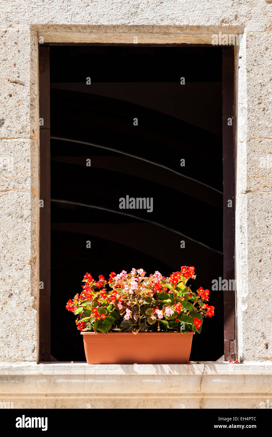 Window box flowers hi-res stock photography and images - Alamy