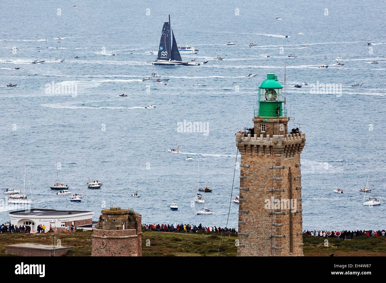 France, Cotes d'Armor, Emeral Coast (Cote d'Emeraude), Lighthouse of ...
