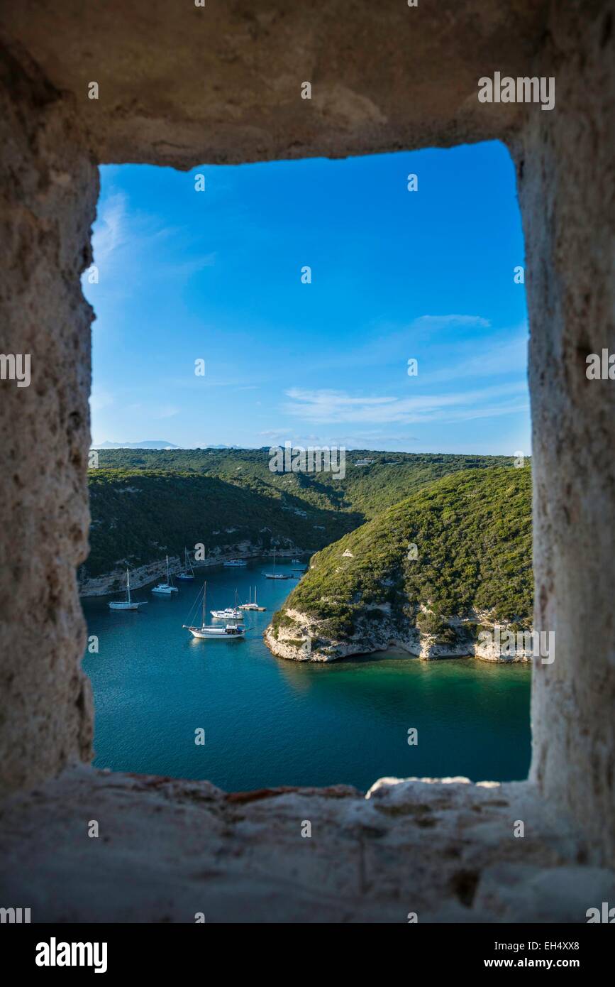 Bonifacio port entrance hi-res stock photography and images - Alamy