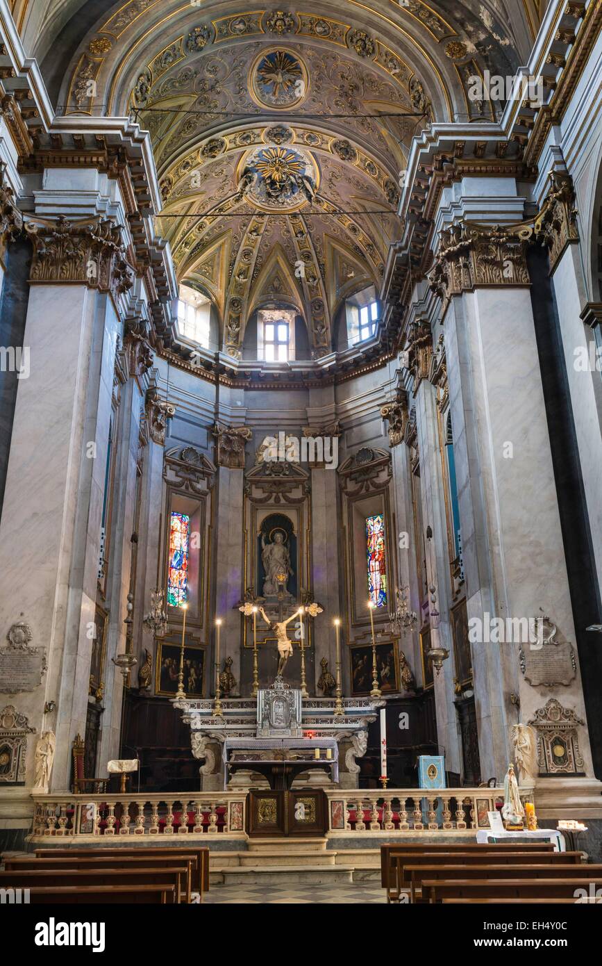 France, Haute Corse, Bastia, Notre Dame de Monserato church, the Santa ...