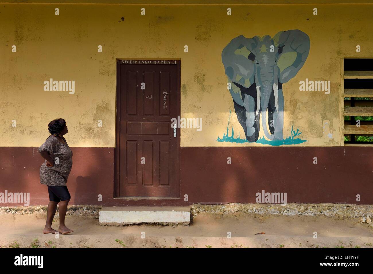 Gabon, Ogooue-Maritime Province, Omboue region, Fernan Vaz (Nkomi ...