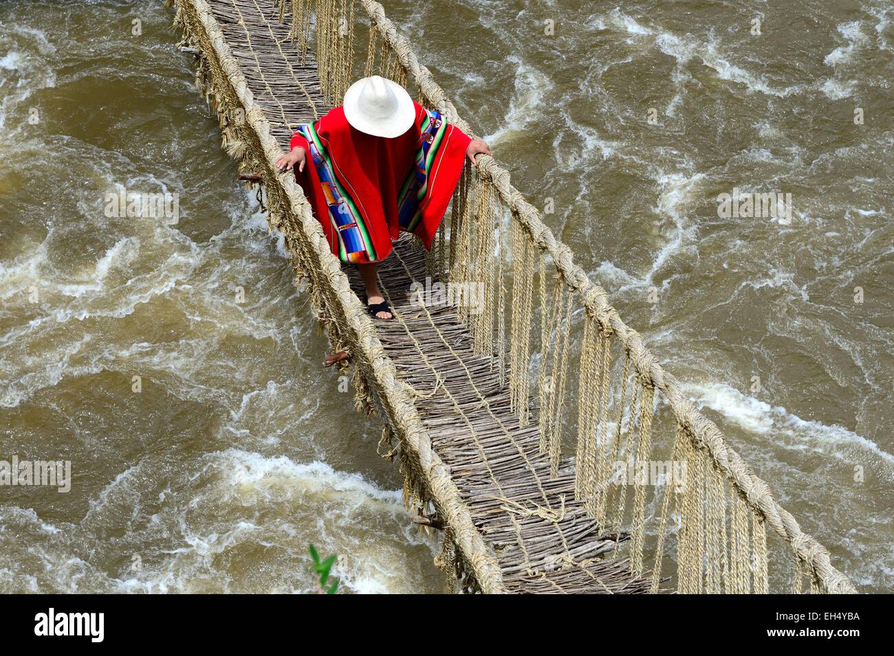 Inca Rope Bridge High Resolution Stock Photography and Images - Alamy
