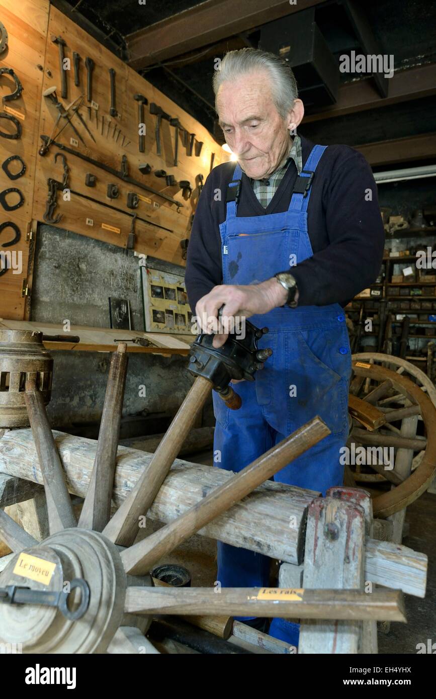 France, Doubs, Grand'Combe Chateleu, farm museums of Pays Horloger ...