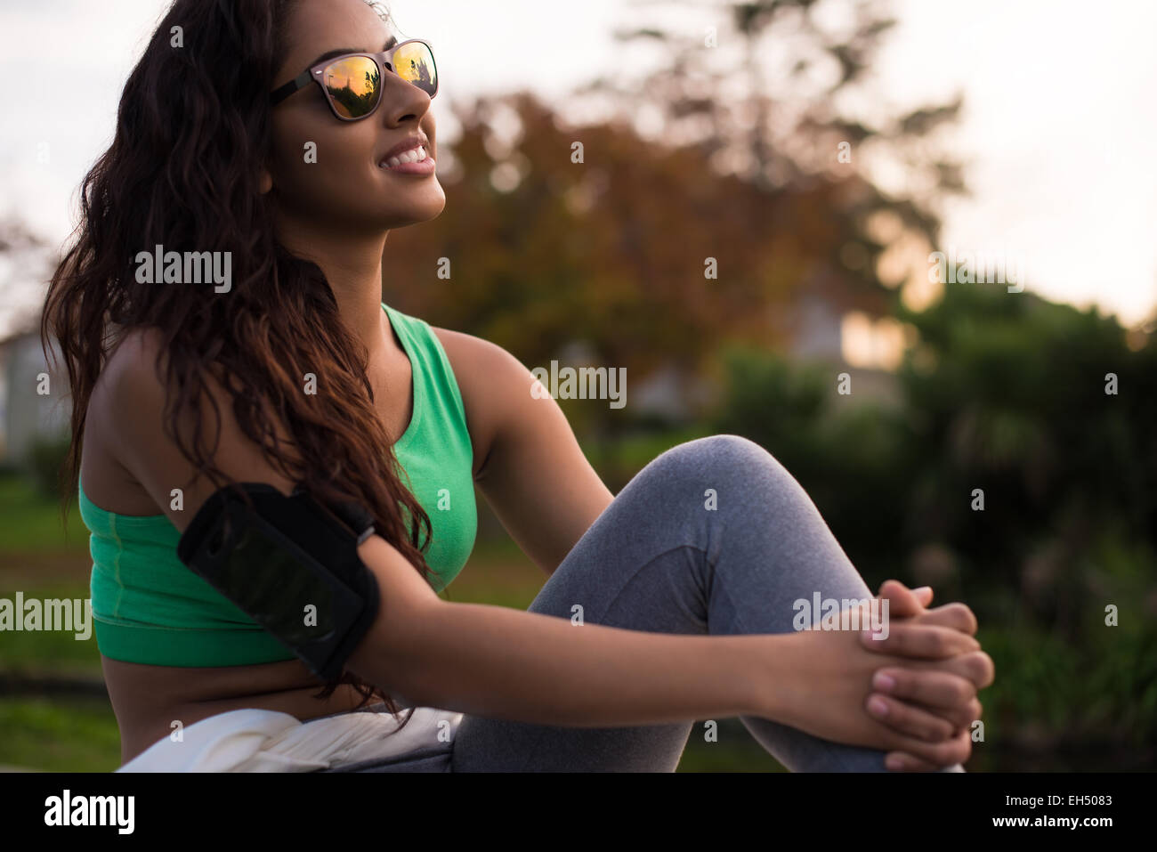 Fitness phone hi-res stock photography and images - Alamy