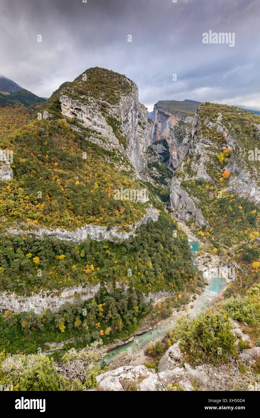 France, Alpes de Haute Provence, regional natural reserve of Verdon ...