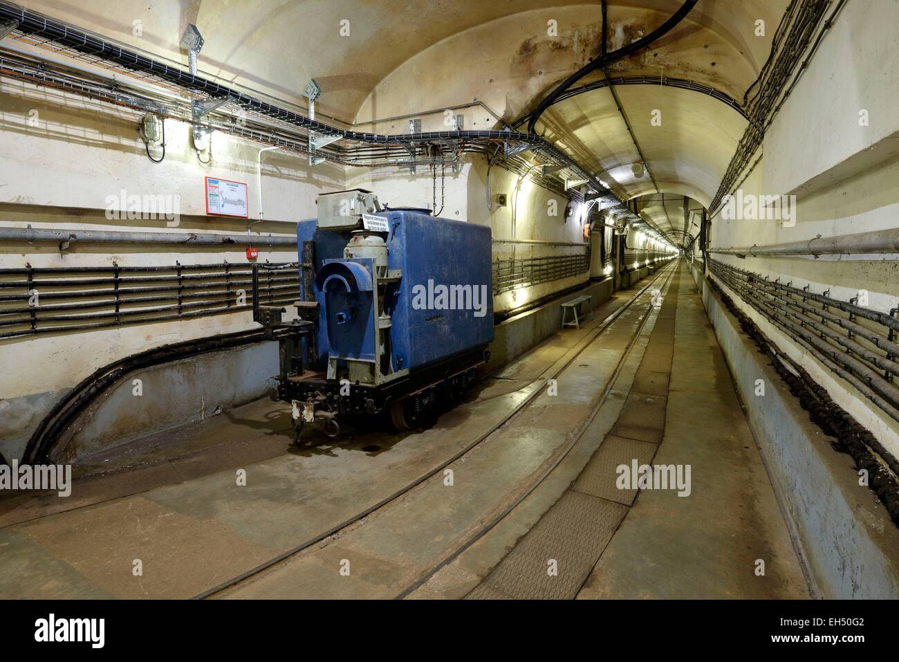 France, Moselle , Bitche, Simserhof, strengthened work of the Maginot ...