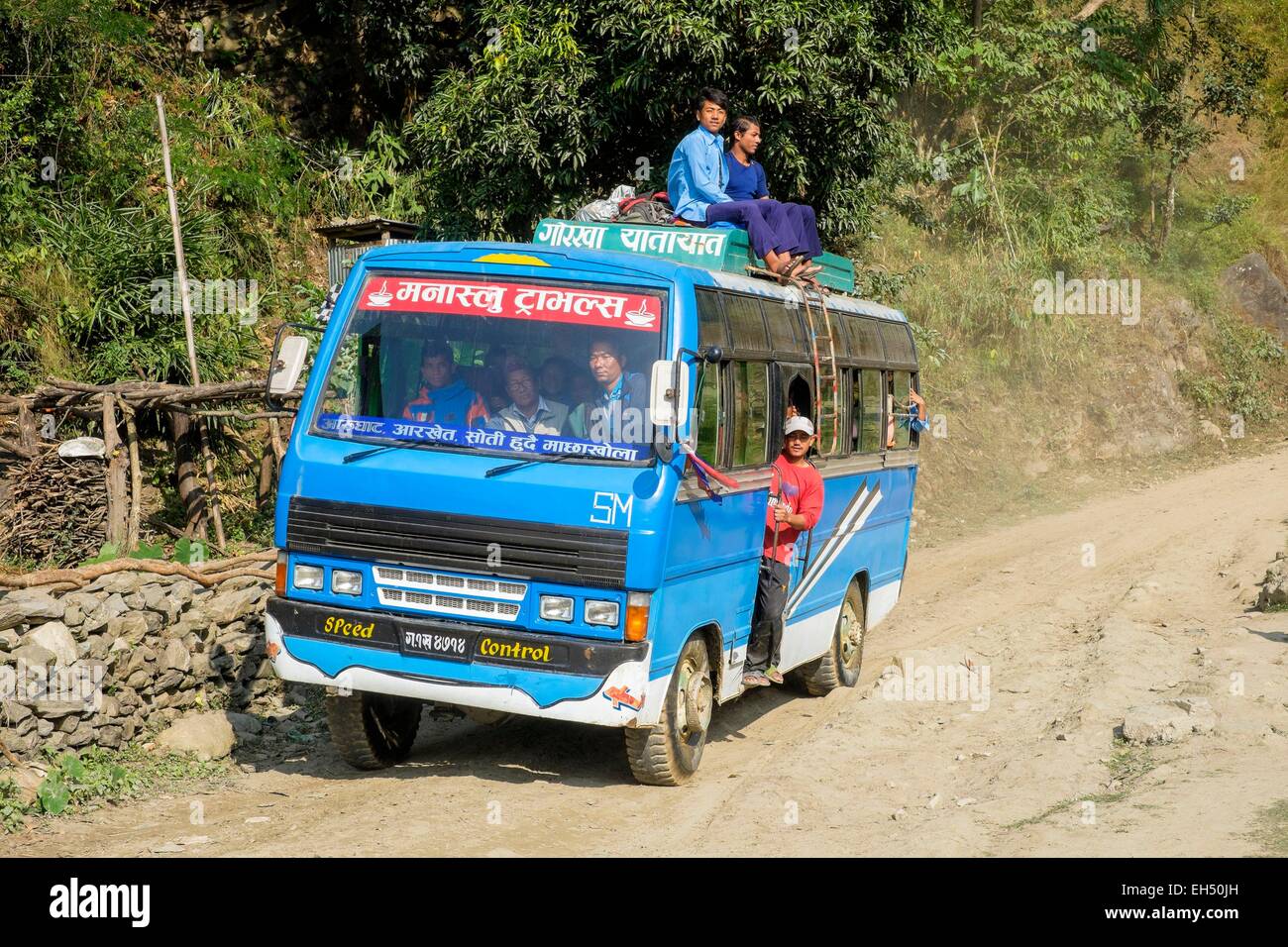 Public transport nepal hi-res stock photography and images - Alamy