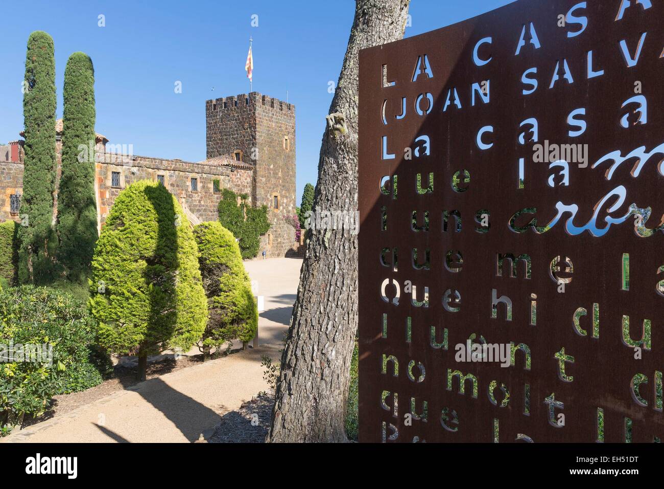 Calella costa brava flag hi-res stock photography and images - Alamy