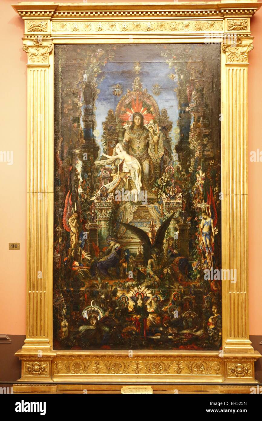 Jupiter semele gustave moreau hi-res stock photography and images - Alamy