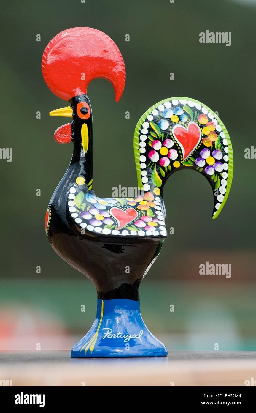Portugal, North Region, Porto, Barcelos Rooster Stock Photo - Alamy