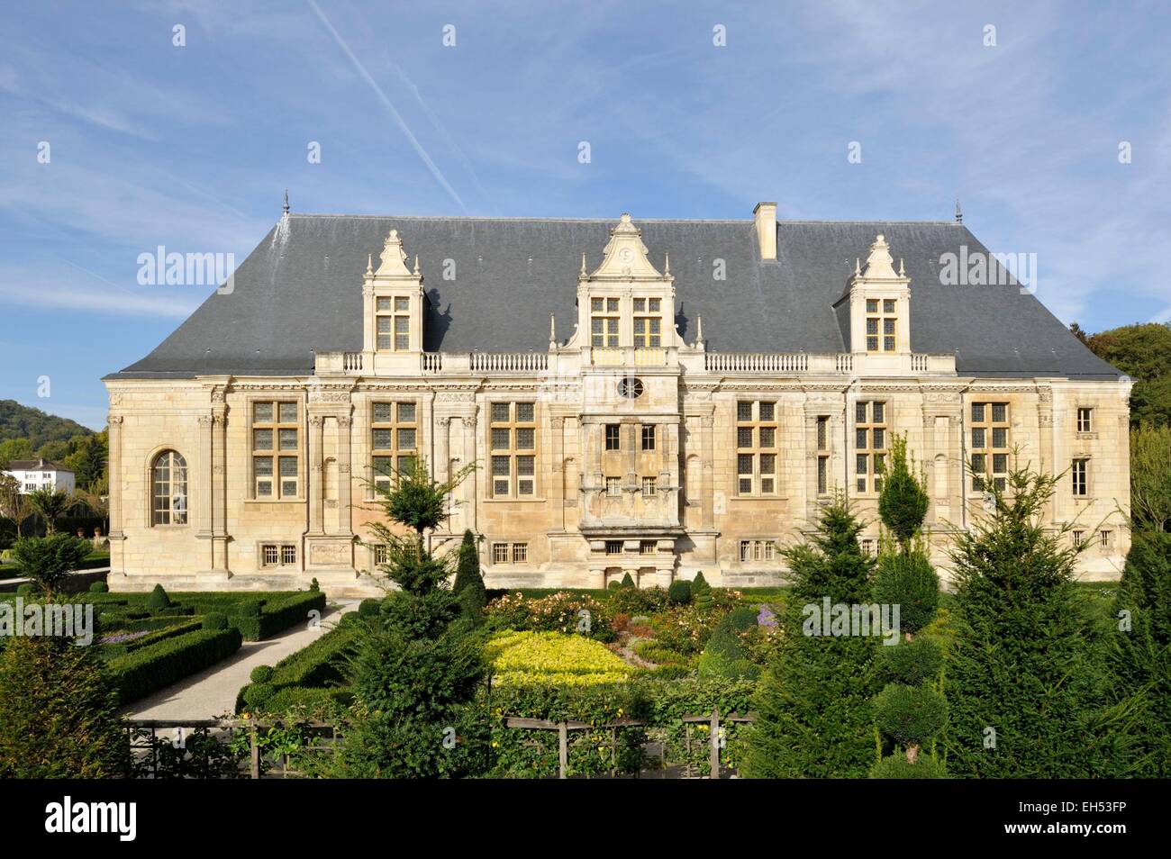 France, Haute Marne, Joinville, castle du Grand Jardin, east facade ...