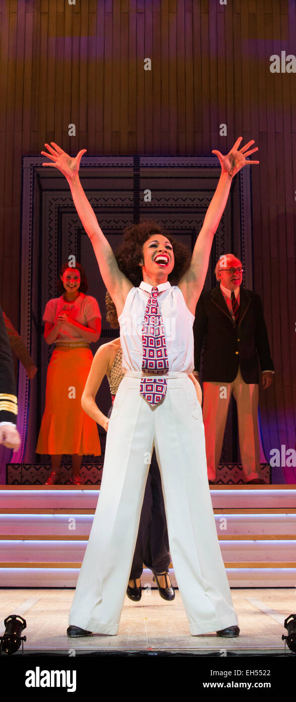 Debbie Kurup as Reno Sweeney performing at the centre. The Sheffield ...