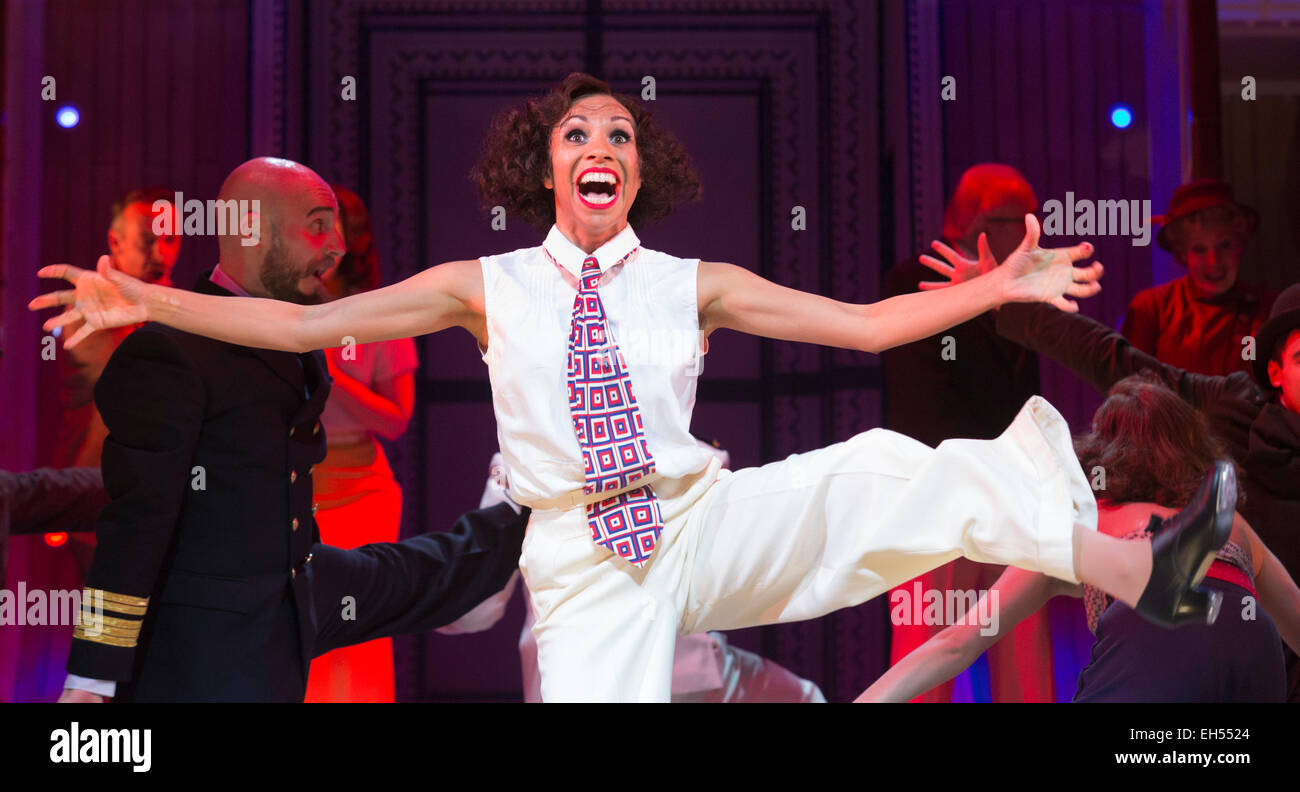 Debbie Kurup as Reno Sweeney performing at the centre. The Sheffield ...