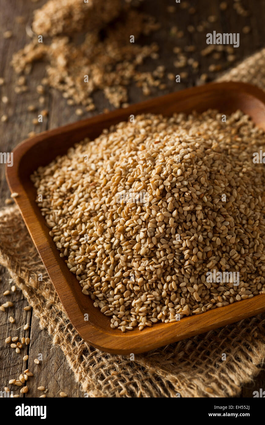 Harvesting Sesame Seeds