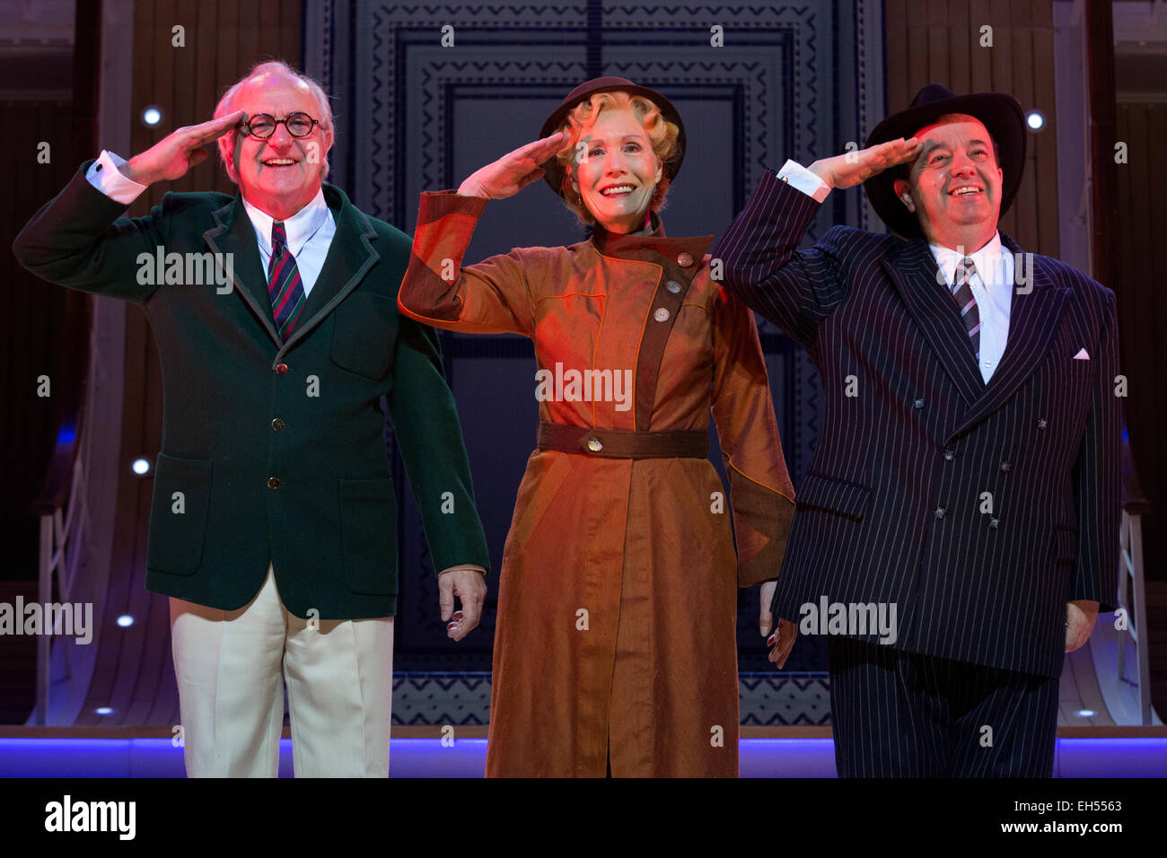 L-R: Simon Rouse as Elisha Whitney, Jane Wymark as Evangeline Harcourt ...